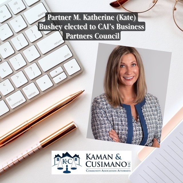 Katherine Bushey elected to CAI’s Business Partners Council